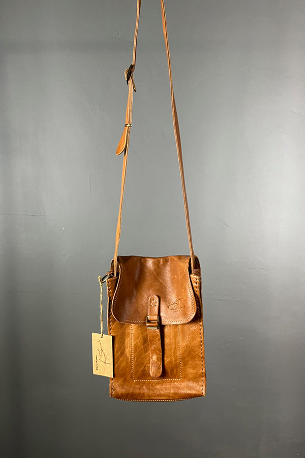 InkOlives Handmade Tan Vespino Bag | Aniseed Boutique
