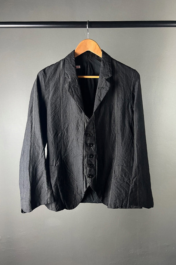 Klasica Ardoise Ramie Jacket | Aniseed Boutique