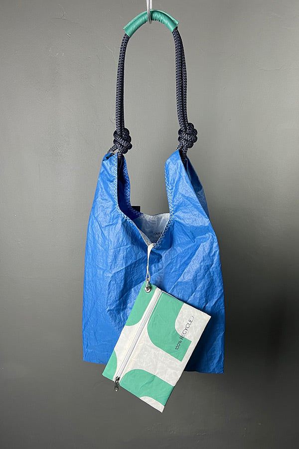 Sea Shopper Upcycled Sail Tote & Zip Purse | Aniseed Boutique