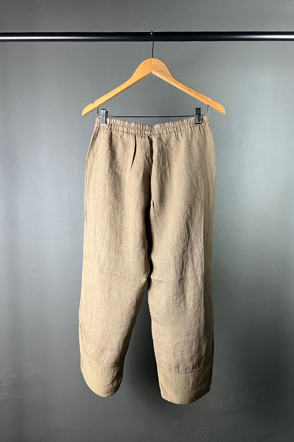 Transit 3/4 Relaxed Clay Linen Pants | Aniseed Boutique